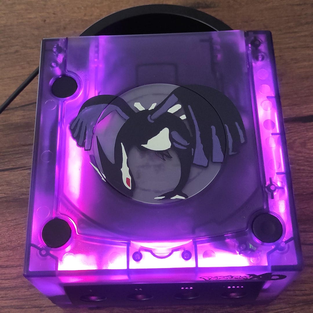 Console Nintendo Gamecube Pokemon Xd Gale of Darkness Pikachu Dark ...