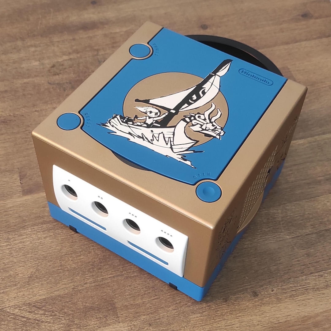 Console Nintendo Gamecube Legend of Zelda the Wind Waker Link Tetra ...