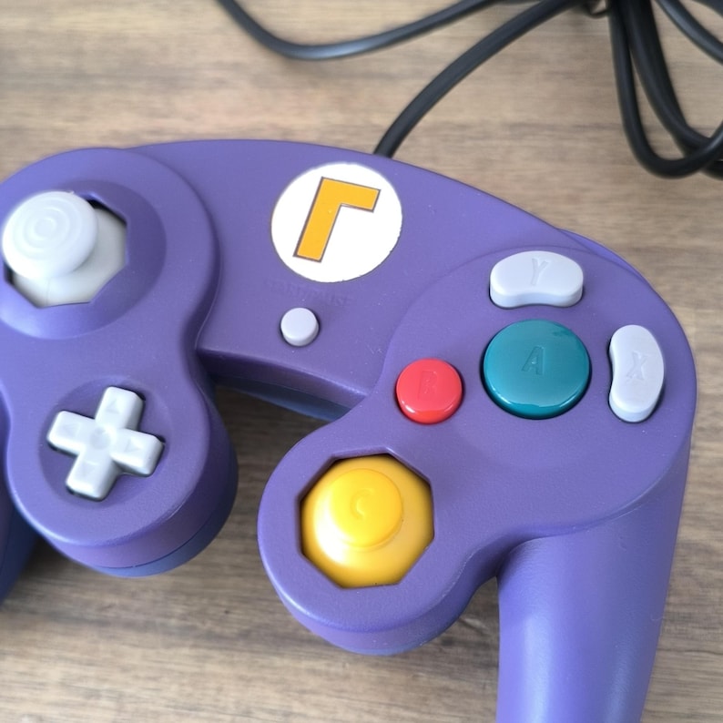Controller Wired Themed Waluigi Mario Luigi Wario Bowser Peach Yoshi ...