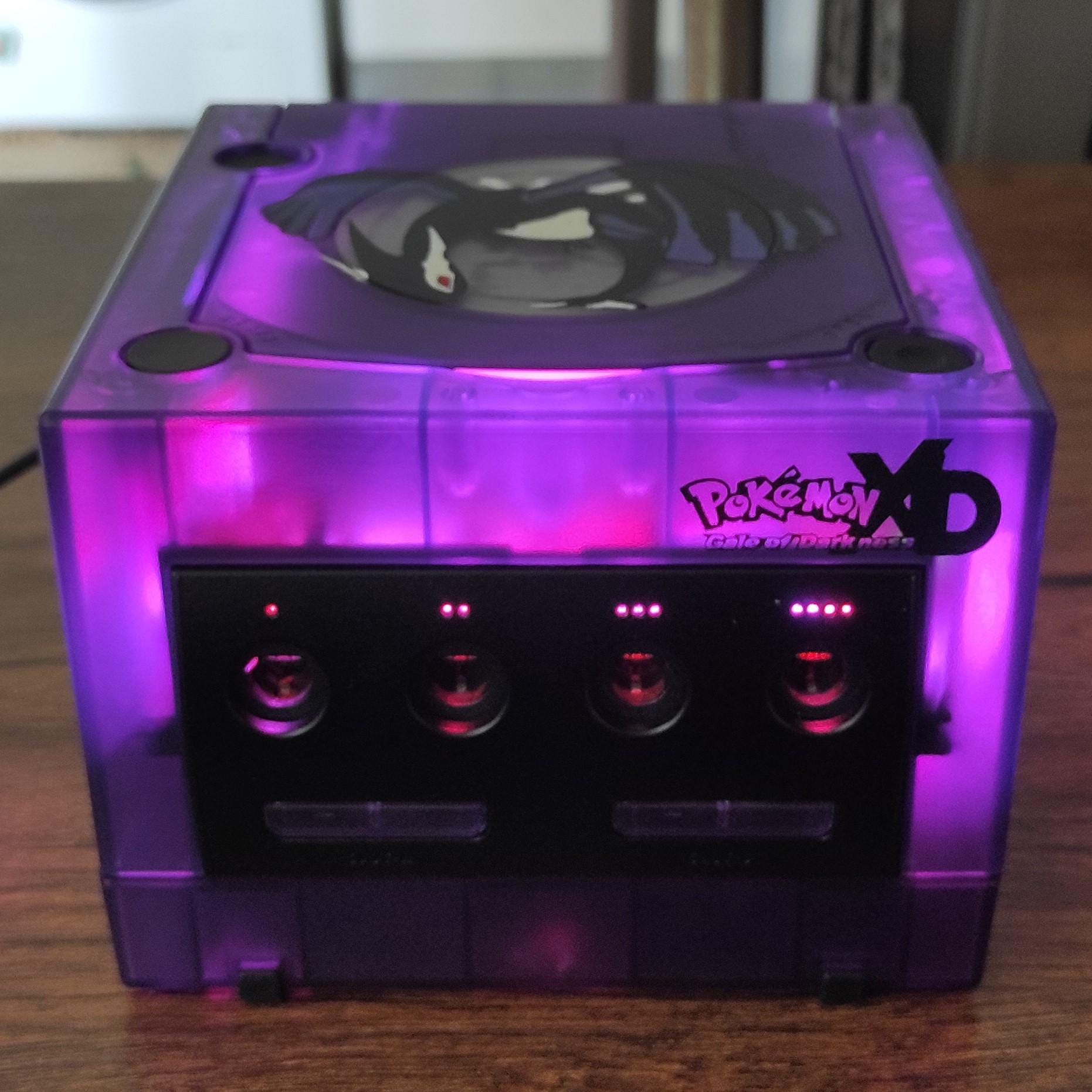 Console Nintendo Gamecube Pokemon Xd Gale of Darkness Pikachu Dark ...