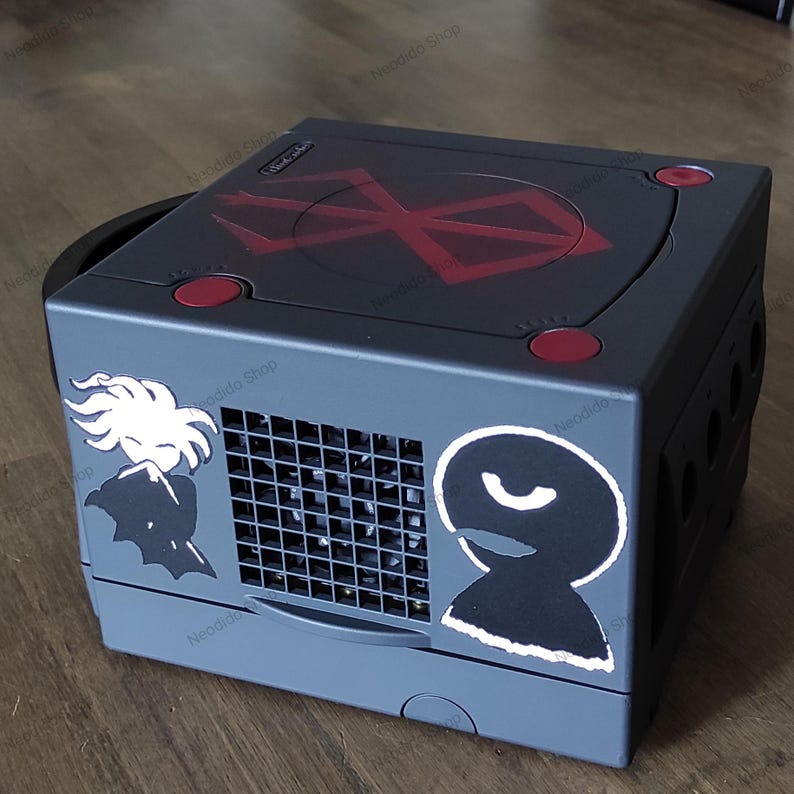 Console Nintendo Gamecube Themed Berserk Puck Miura Guts Behelit ...