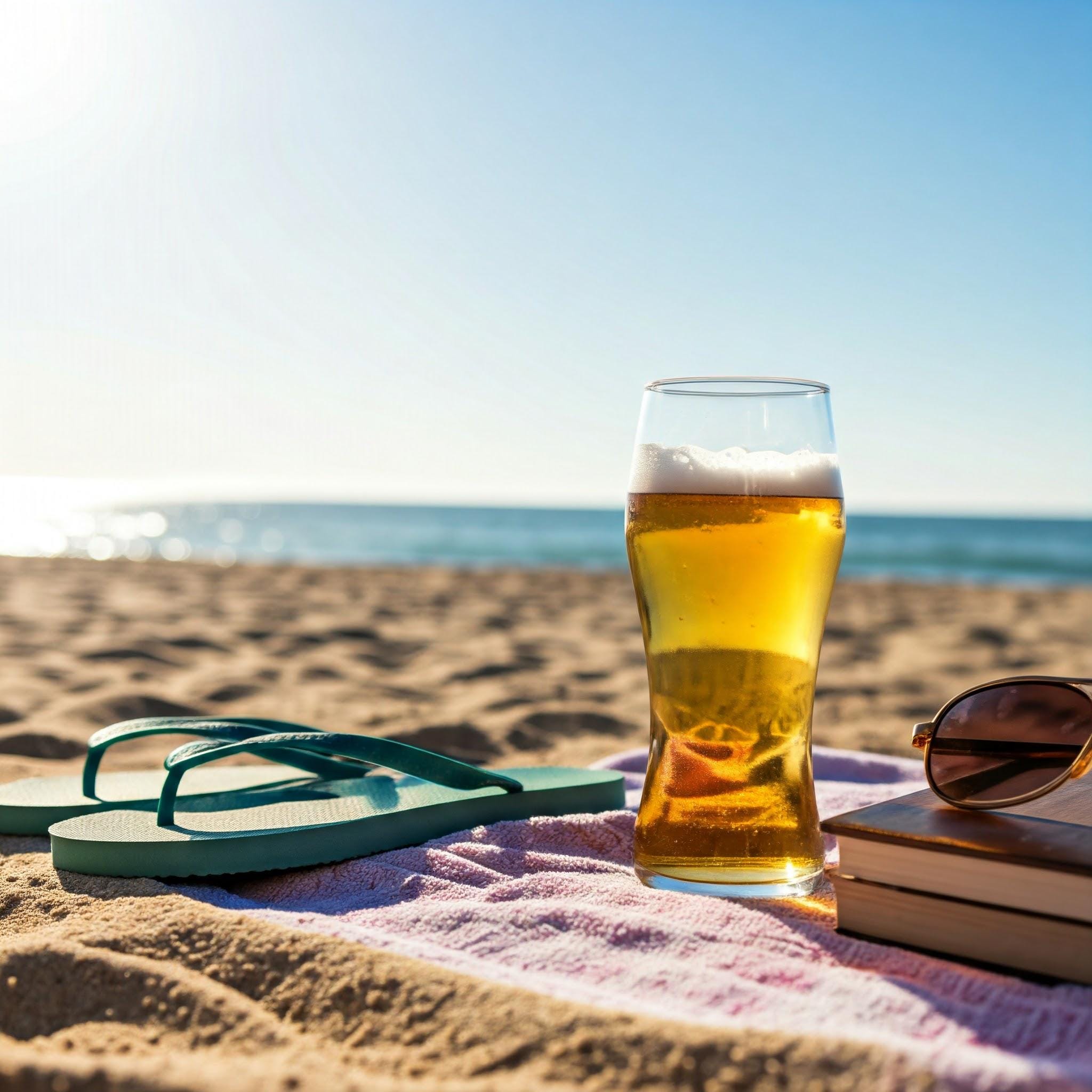 Ice Cold Beer at the Beach - Etsy