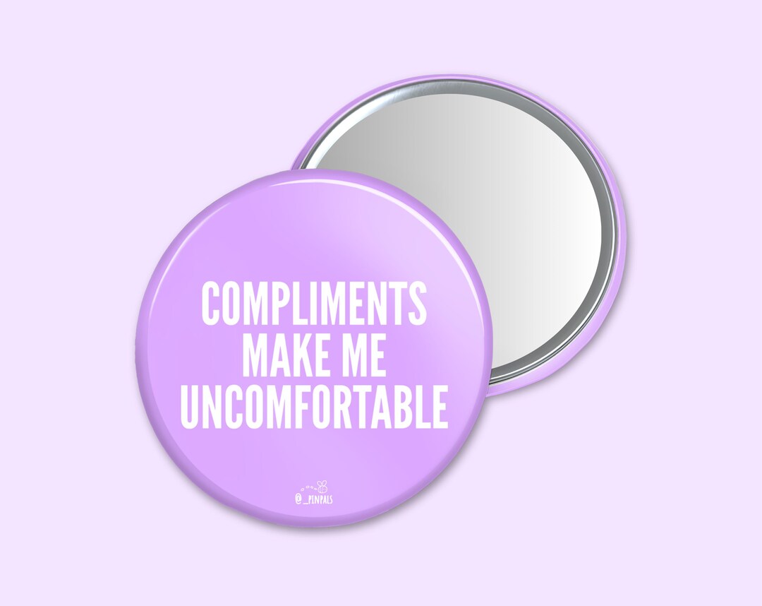 Compliments Classy Quotes - 2.25" Round Magnet or Pin Back Button or ...