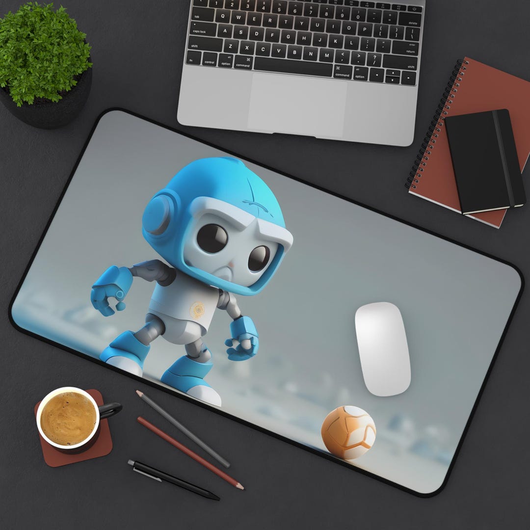 Gaming Desk Mat, BOT CR7, Mouse Pad, Desk Accessories, Gamer Gift ...