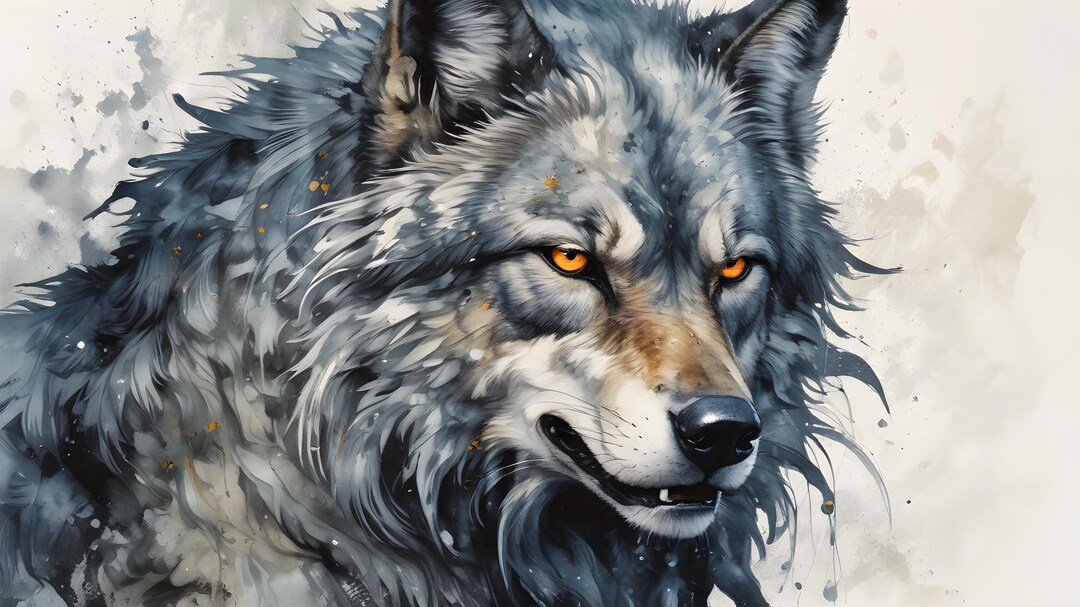Wolf Lock Screen Ipad, Iphone, Tablets, Downloadable Poster, Phone ...