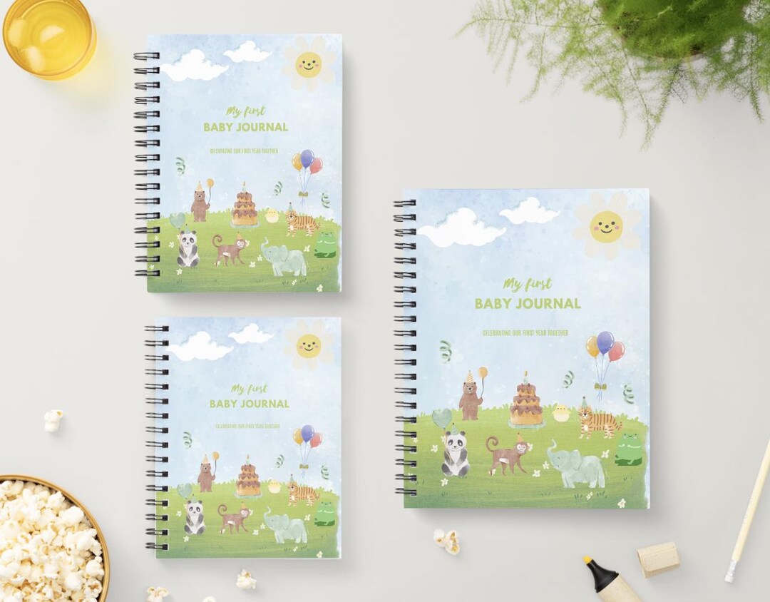 My First Journal-baby Journal - Etsy