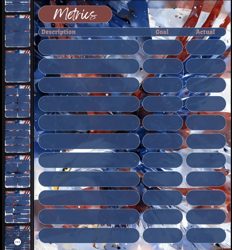 American Flag Project Notes Templates - Avoid Boredom With This ...