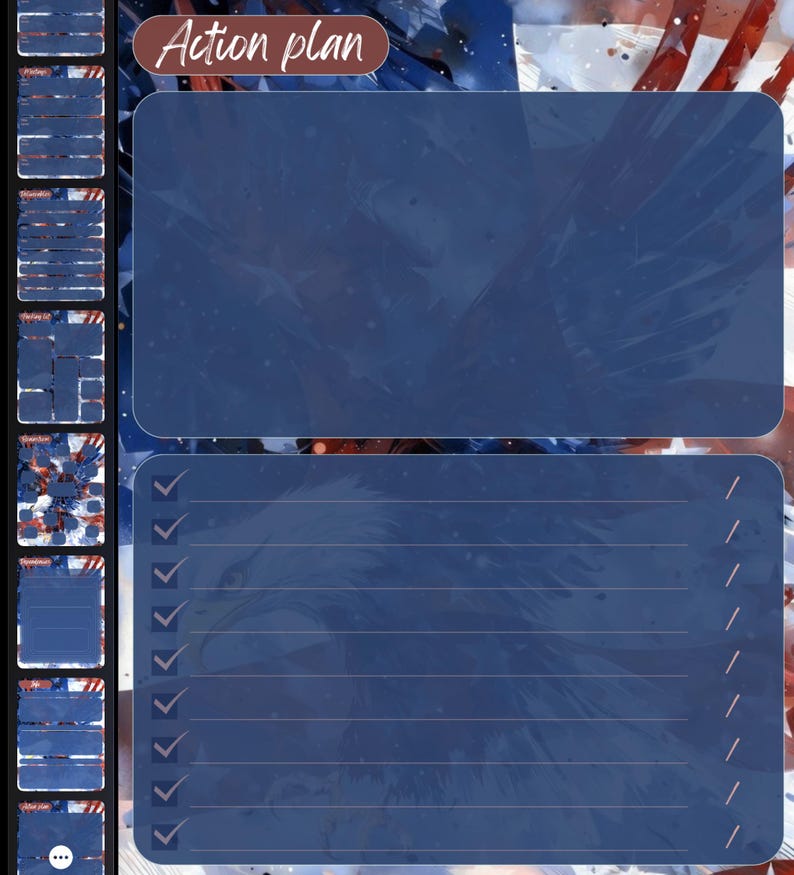 American Flag Project Notes Templates - Avoid Boredom With This ...