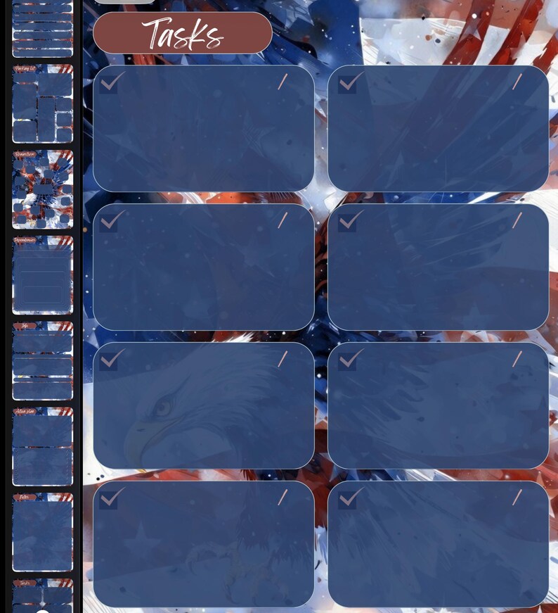 American Flag Project Notes Templates - Avoid Boredom With This ...