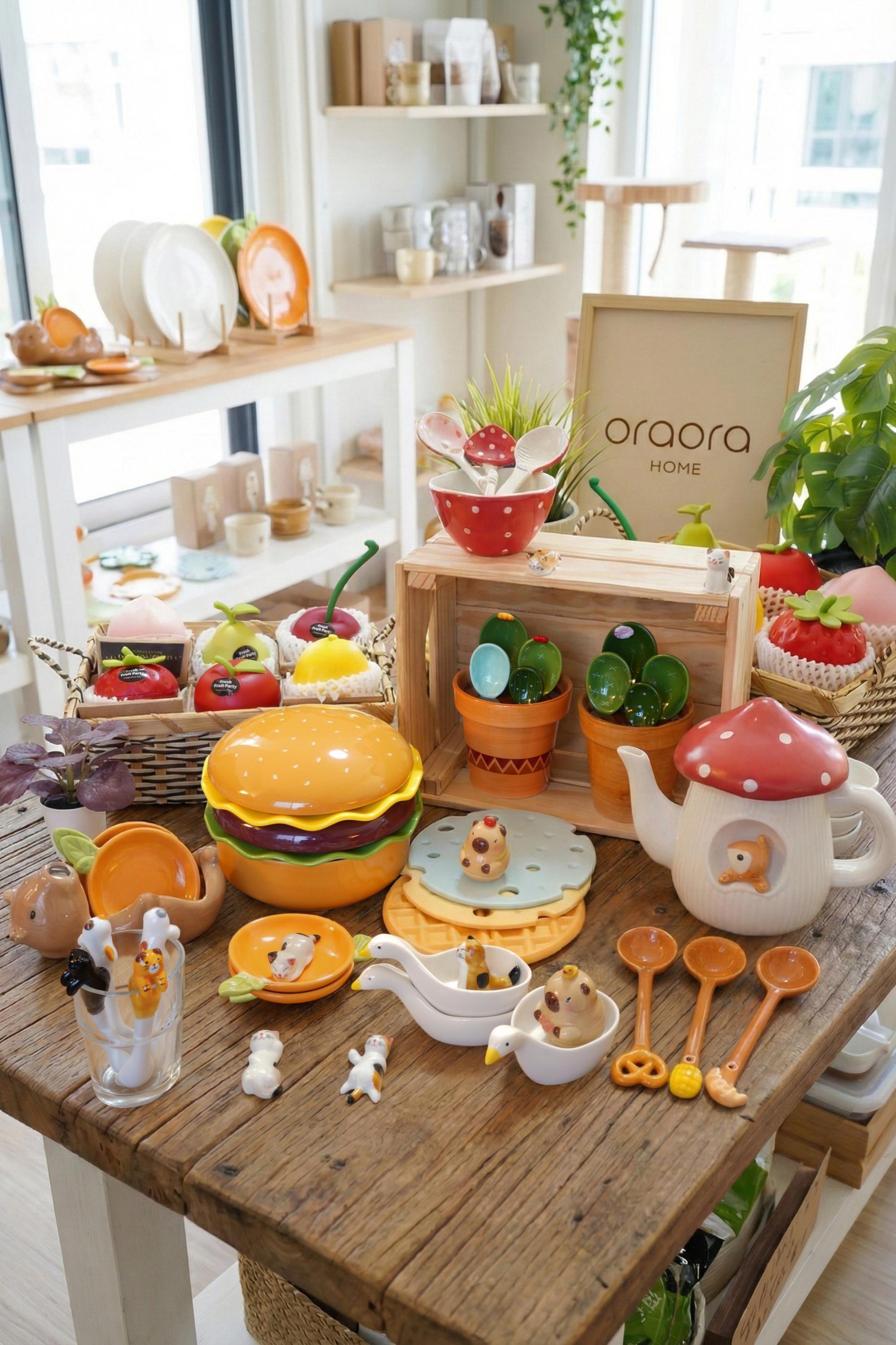Ceramic Capybara Snack Bowl With Yuzu Dipping Dishes: Party Food Set - Etsy