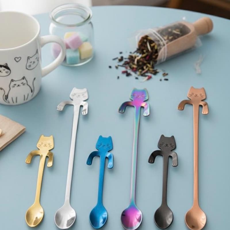 Cat Spoon - Etsy