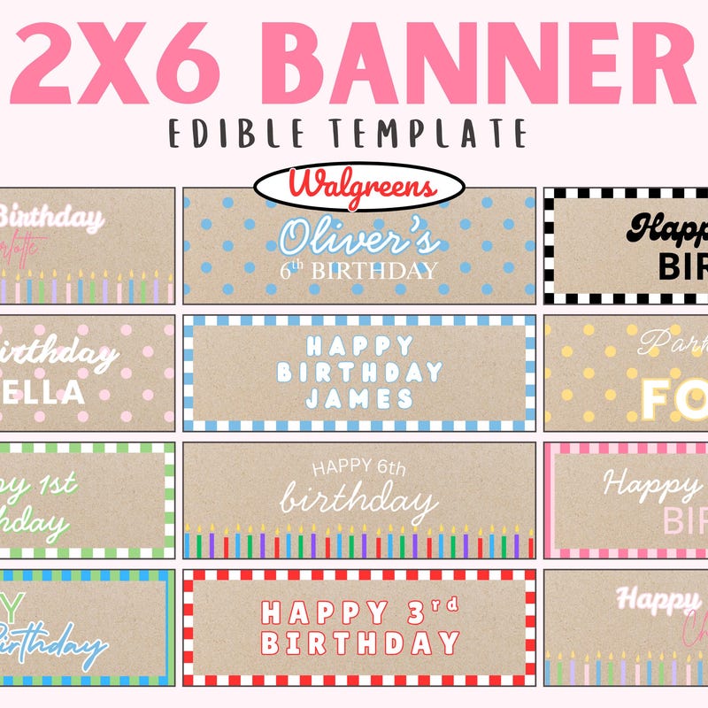 Walgreens Banners and Signs - Etsy