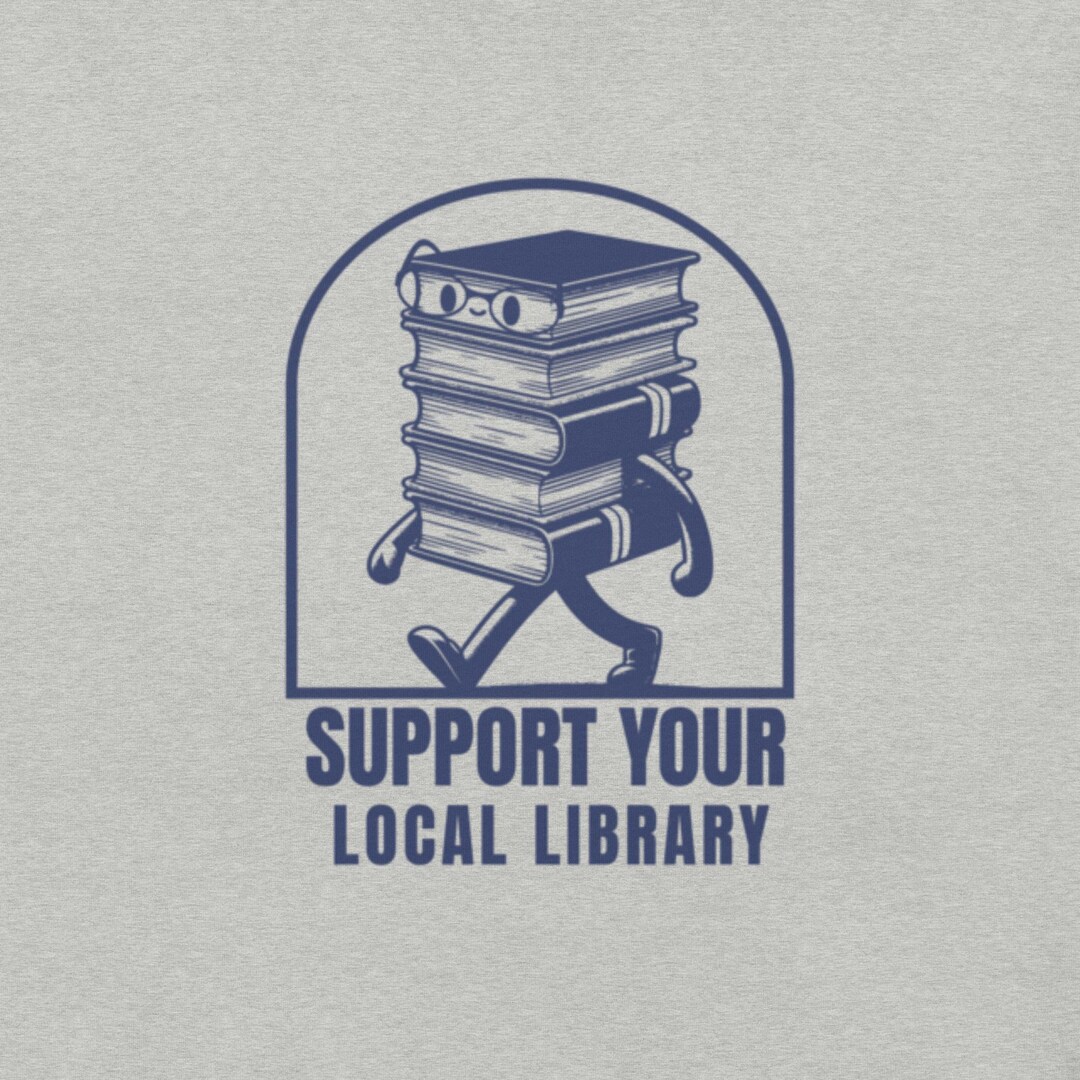 Support Your Local Library Shirt - Etsy