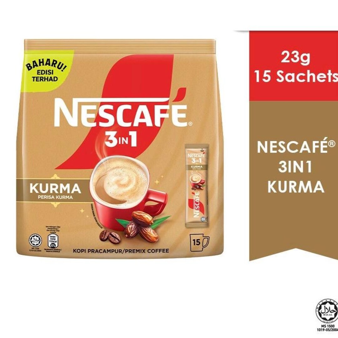 3-in-1 Coffee With Kurma (sweet Date Flavor) – Limited Edition Coffee ...