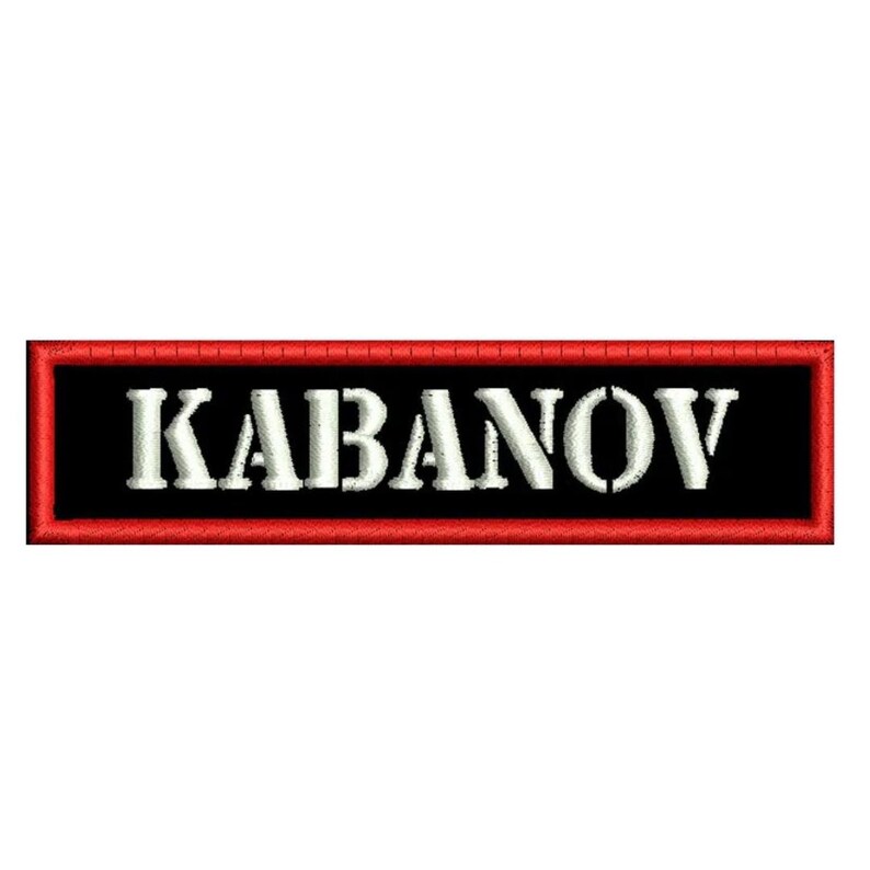 Custom Name Tag Rocker Embroidered Patch, Personalized Punk Biker for ...