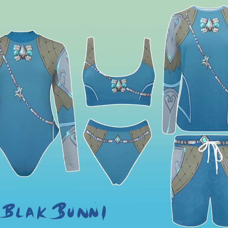Zelda Swimsuit Etsy