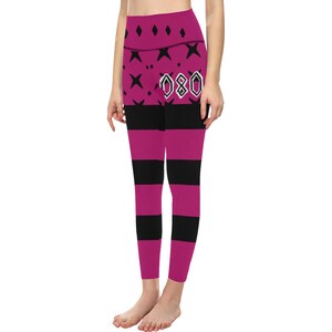 Team Yell Printed Fabric Leggings - Etsy