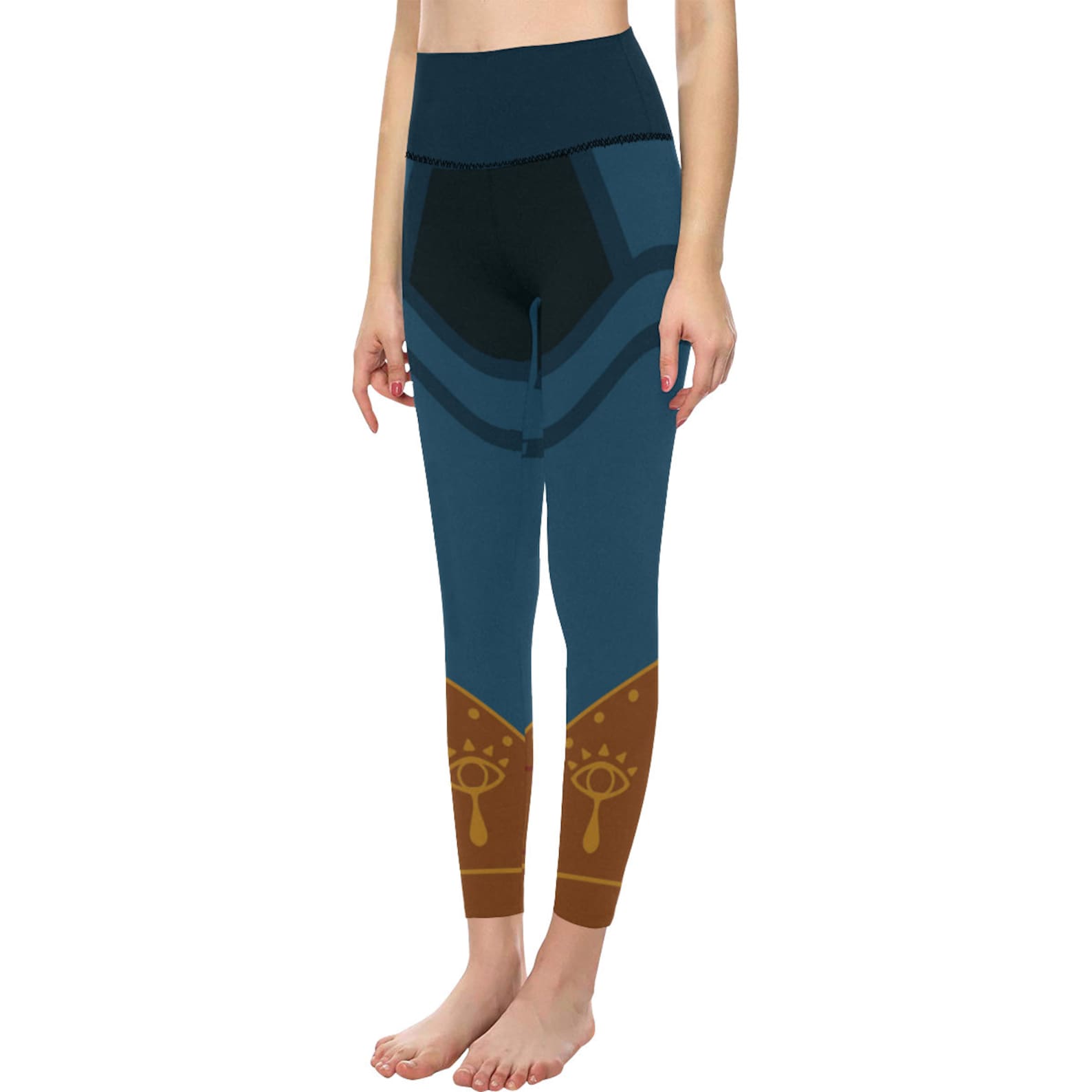 Sheikah Cosplay Printed Fabric Leggings - Etsy