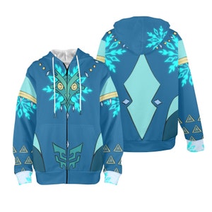 Frostbite Hood Cosplay Inspired Cape Hoodie - Etsy