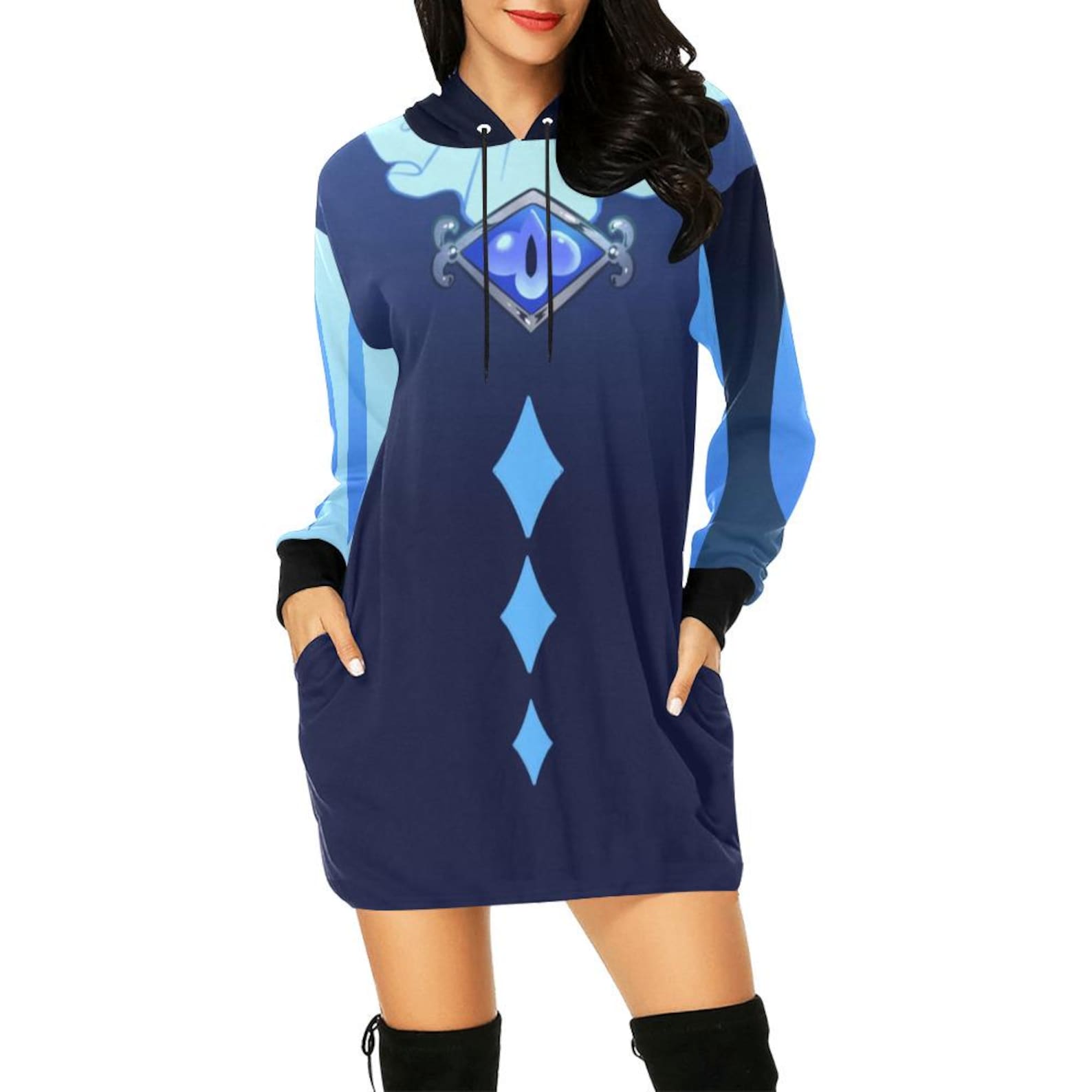 Shadow Milk Cookie Set Casual Cosplay Printed Fabric Hoodie or ...