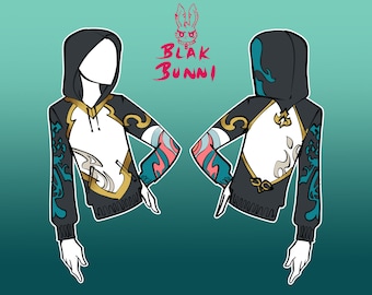 Cinderace Cosplay Inspired Printed Fabric Hoodie or Sweatshirt - Etsy