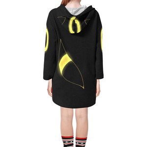 Umbreon Cosplay Inspired Printed Fabric Hoodie or Sweatshirt - Etsy