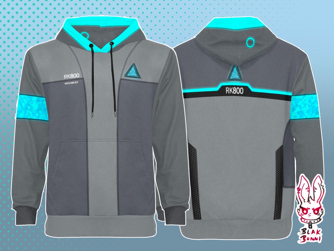 Connor Casual Cosplay Printed Fabric Hoodie or Sweatshirt - Etsy