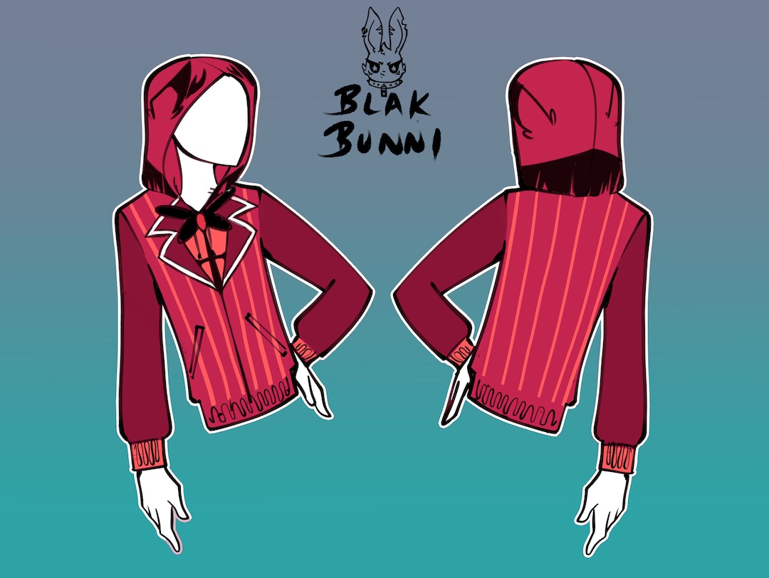 Alastor Casual Cosplay Printed Fabric Hoodie or Sweatshirts - Etsy