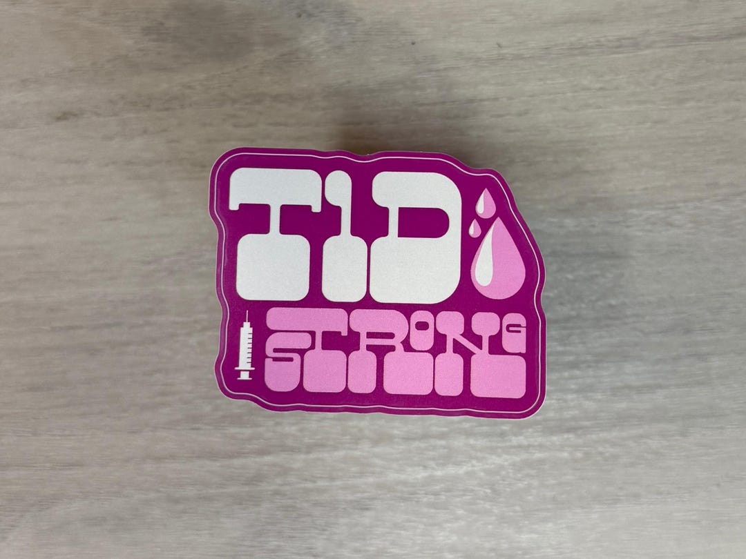 Diabetes Motivation Sticker Type 1 Diabetes Awareness Laptop Sticker ...