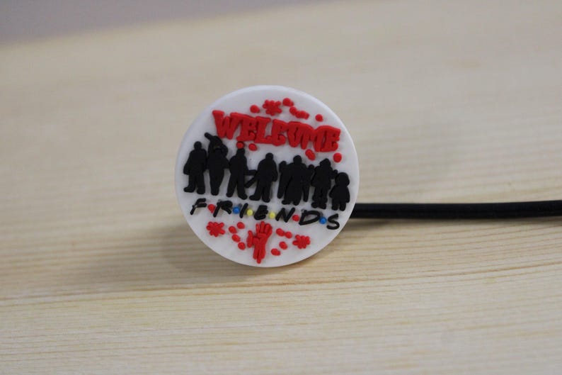 Cute Serial Killer Straw Toppers | Tumbler Straw Covers | Horror Movie ...