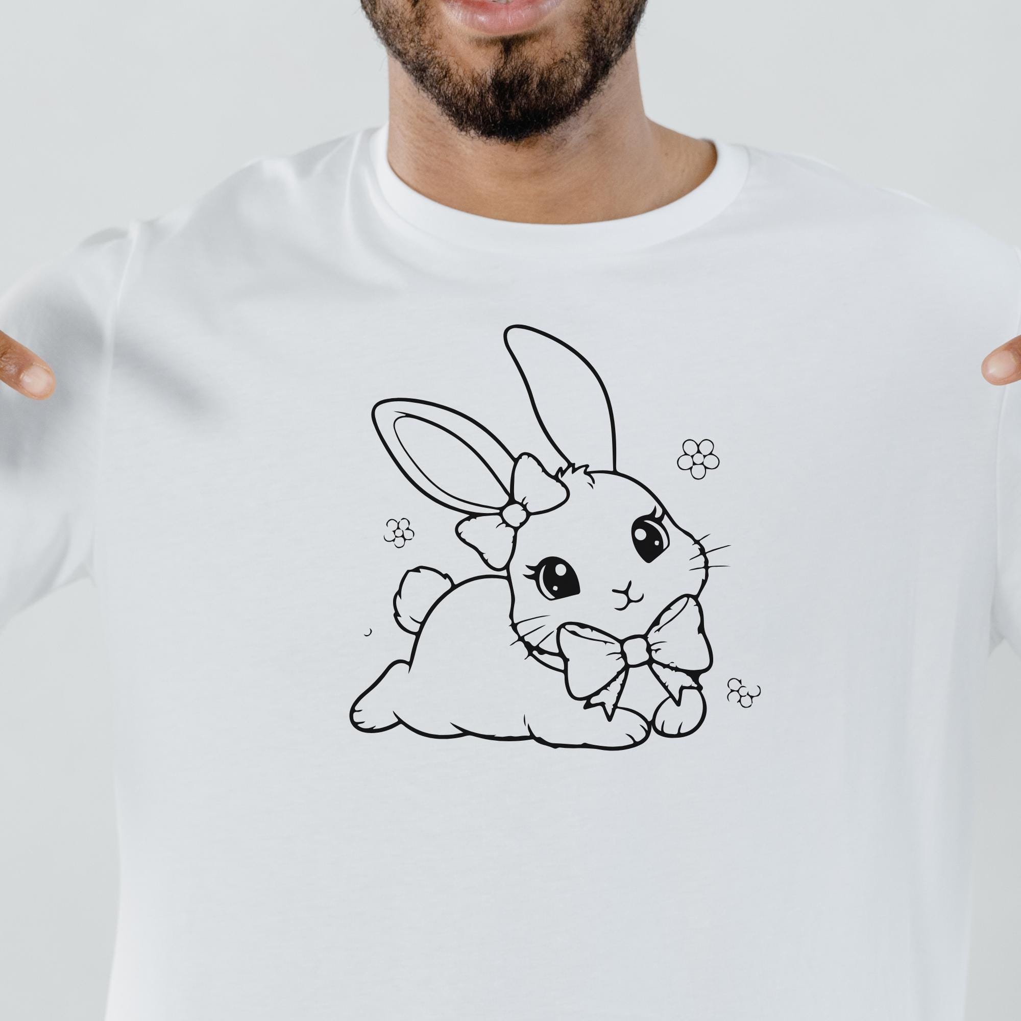 Easter Bunny Svg Bundle, Rabbit Svg, Bunnies Svg, Cute Rabbit Svg, Cute ...