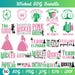 Wicked Defying Gravity SVG - Glinda, Elphaba, Flying Monkey's - Etsy