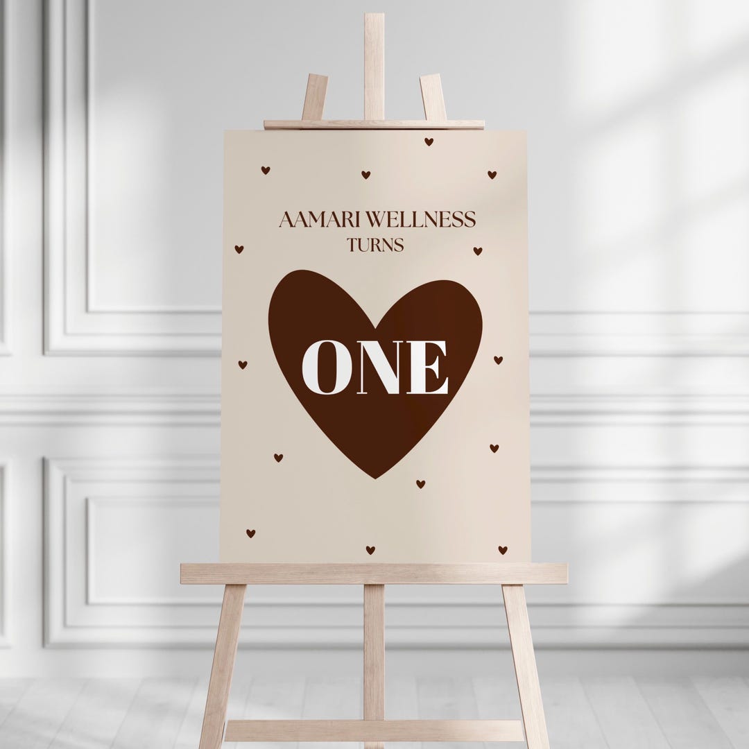 Beige and Brown Event Welcome Sign | Template | Digital File | Instant ...