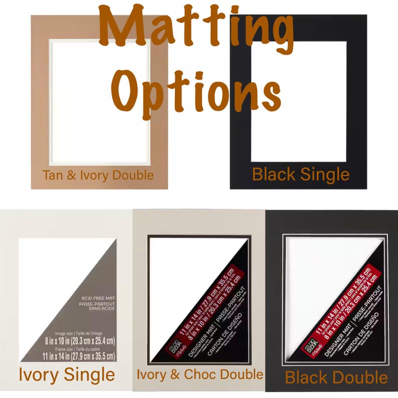 The Natural - Reclaimed Wood Picture Frame With Matting, Acrylic Cover ...