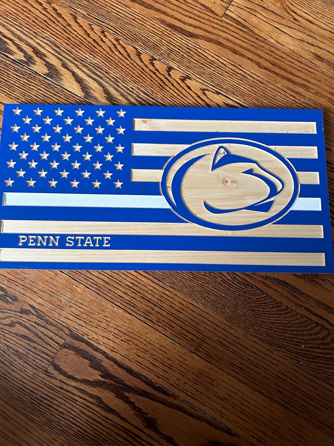 Penn State Flag Sign - Etsy