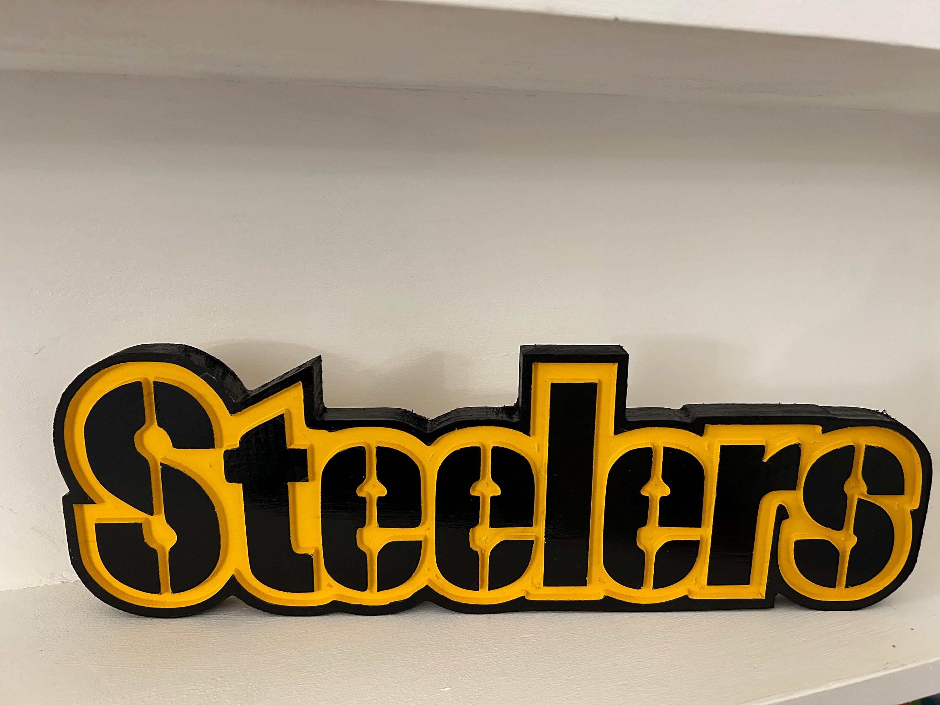 Pittsburgh Steelers Wooden Sign - Etsy