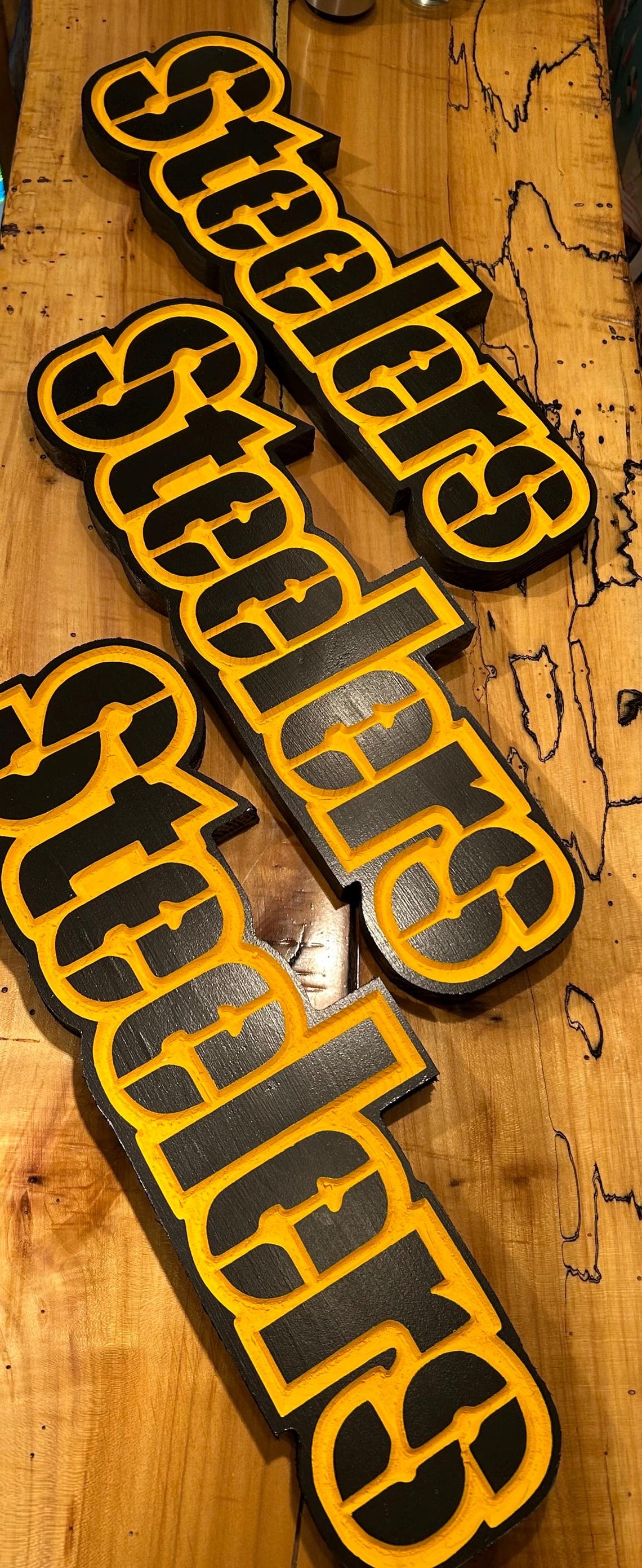 Pittsburgh Steelers Wooden Sign - Etsy