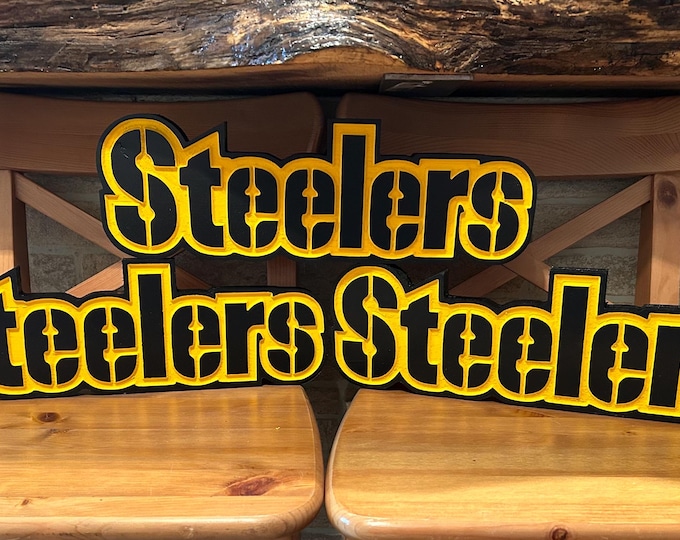 Pittsburgh Steelers Wooden Sign - Etsy