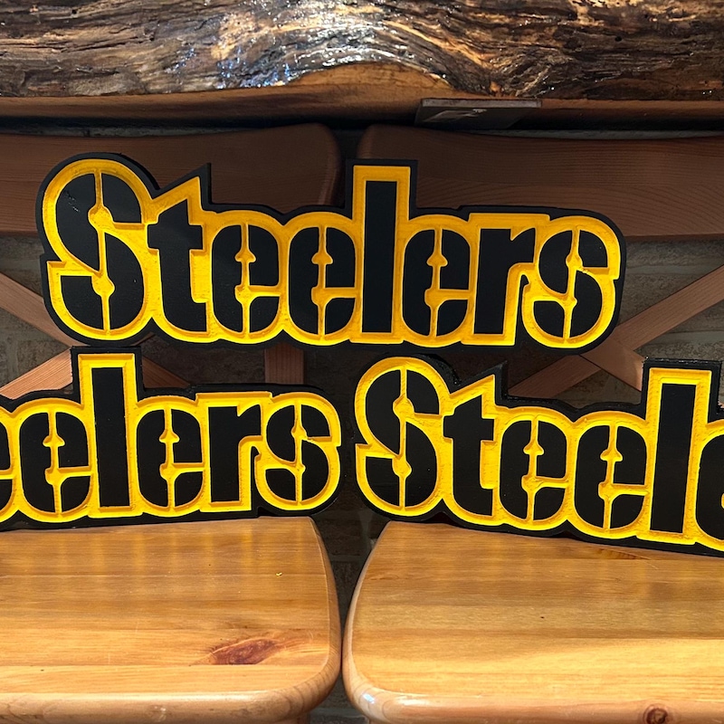 Pittsburgh Steelers Sign - Etsy