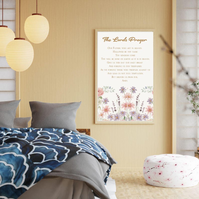 The Lords Prayer Kids Activity, Printable Bible Craft, Christian ...