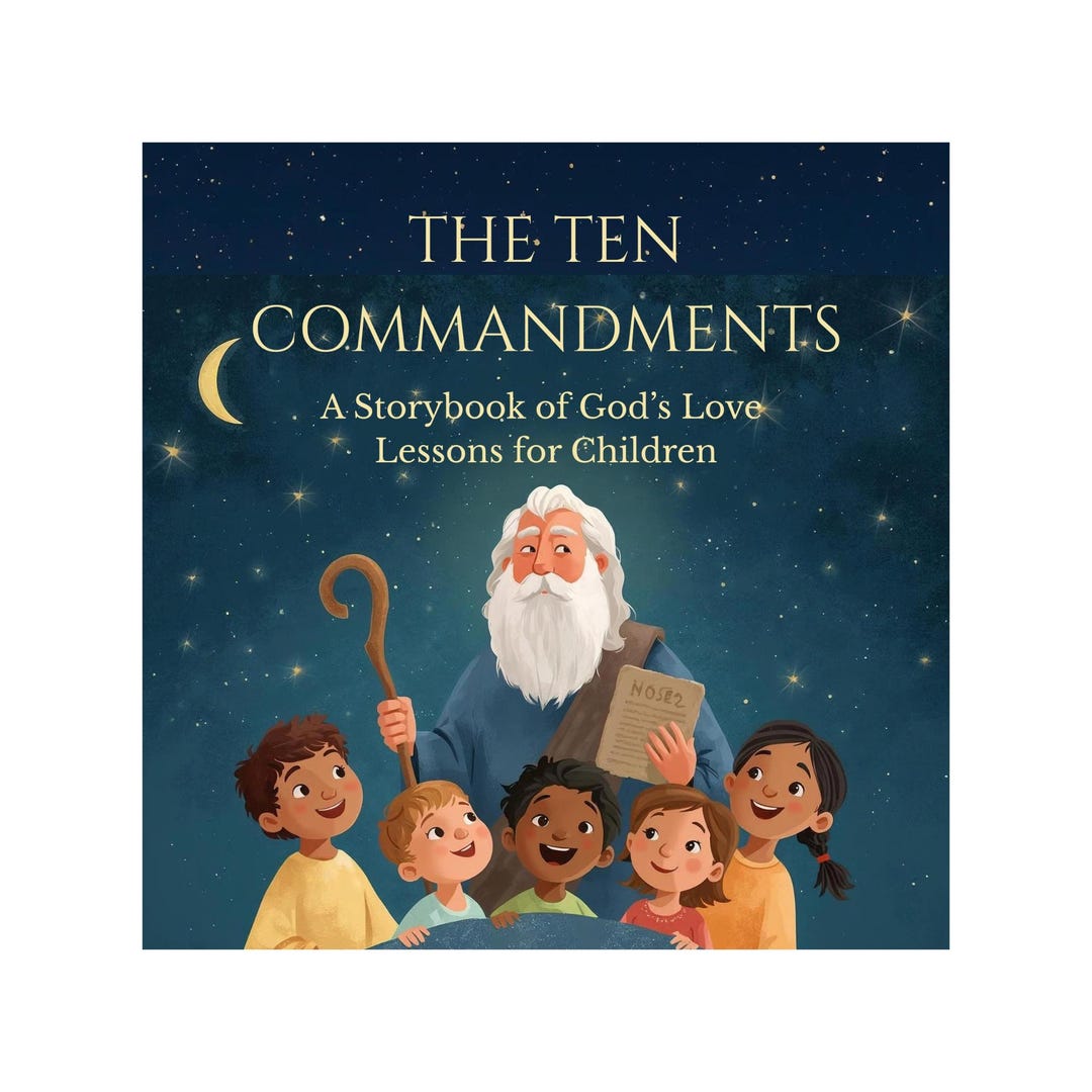 The Ten Commandments for Kids | Christian Children’s Storybook PDF ...