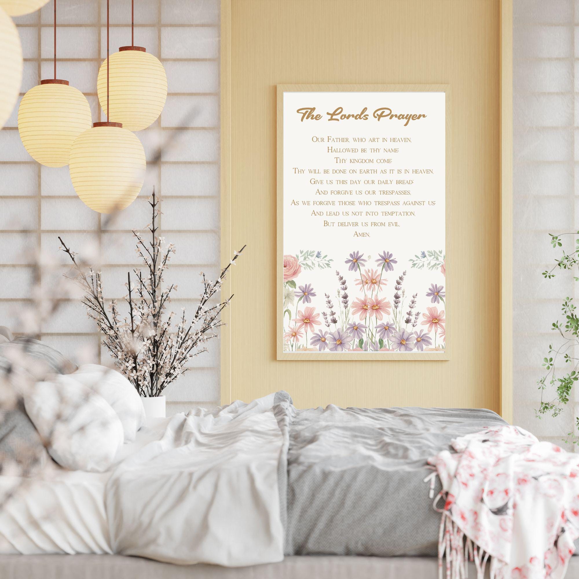 The Lords Prayer Kids Activity, Printable Bible Craft, Christian ...