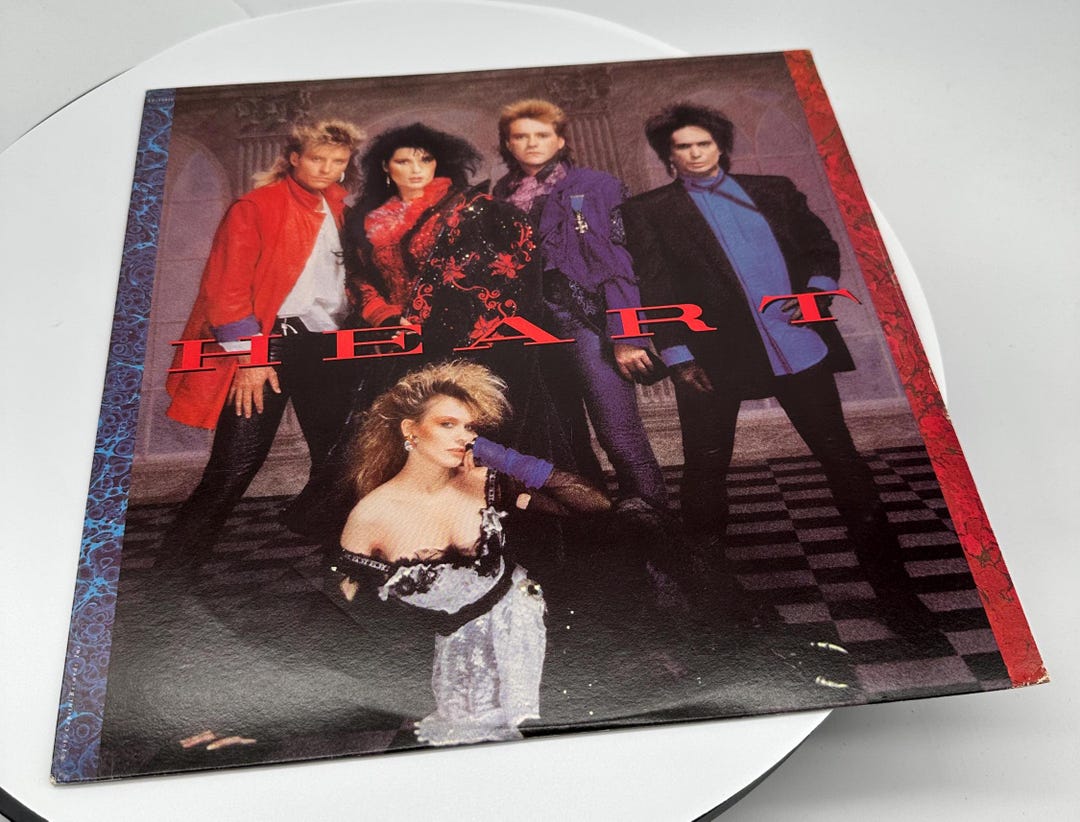 Heart - Self Titled Vinyl LP Record - 1985 Polygram- 80s Capitol ...