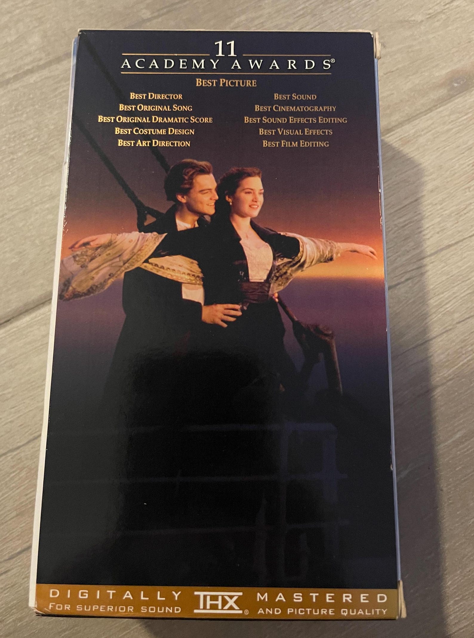 Titanic VHS 1997 2 Tape Box Set Paramount- Spanish Subtitles - Vintage ...