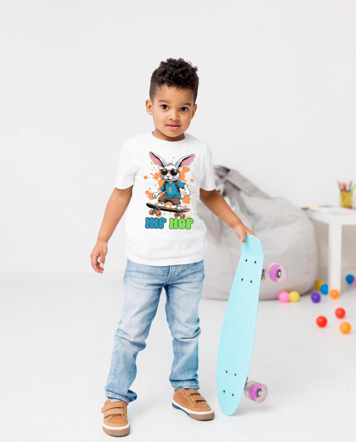 Boys Easter PNG - Skateboard Easter PNG - Kids Easter Png - Happy ...