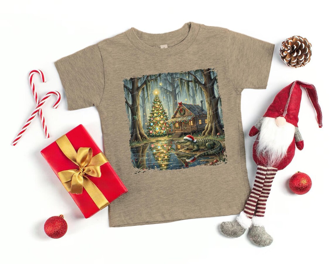 Cajun Christmas on the Bayou PNG, Louisiana Bayou Christmas PNG ...
