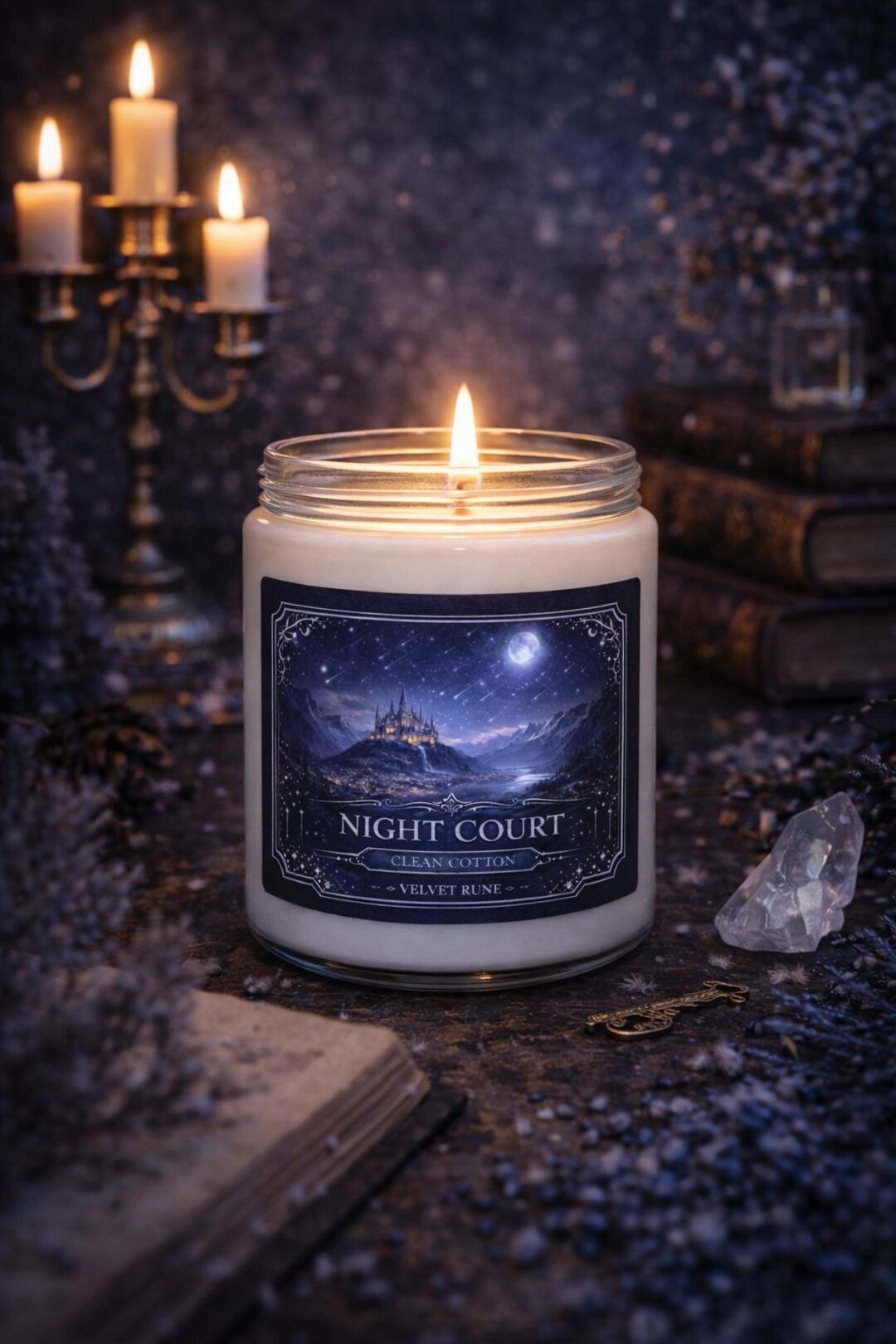 ACOTAR Inspired Candle Set | Fantasy Court Candles | Romantasy Soy ...
