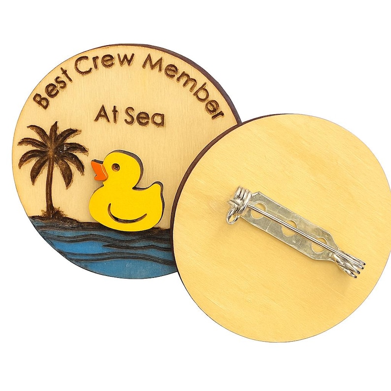 Cruise Crew Appreciation Token: Duck Pin, Magnet, Keychain - Etsy