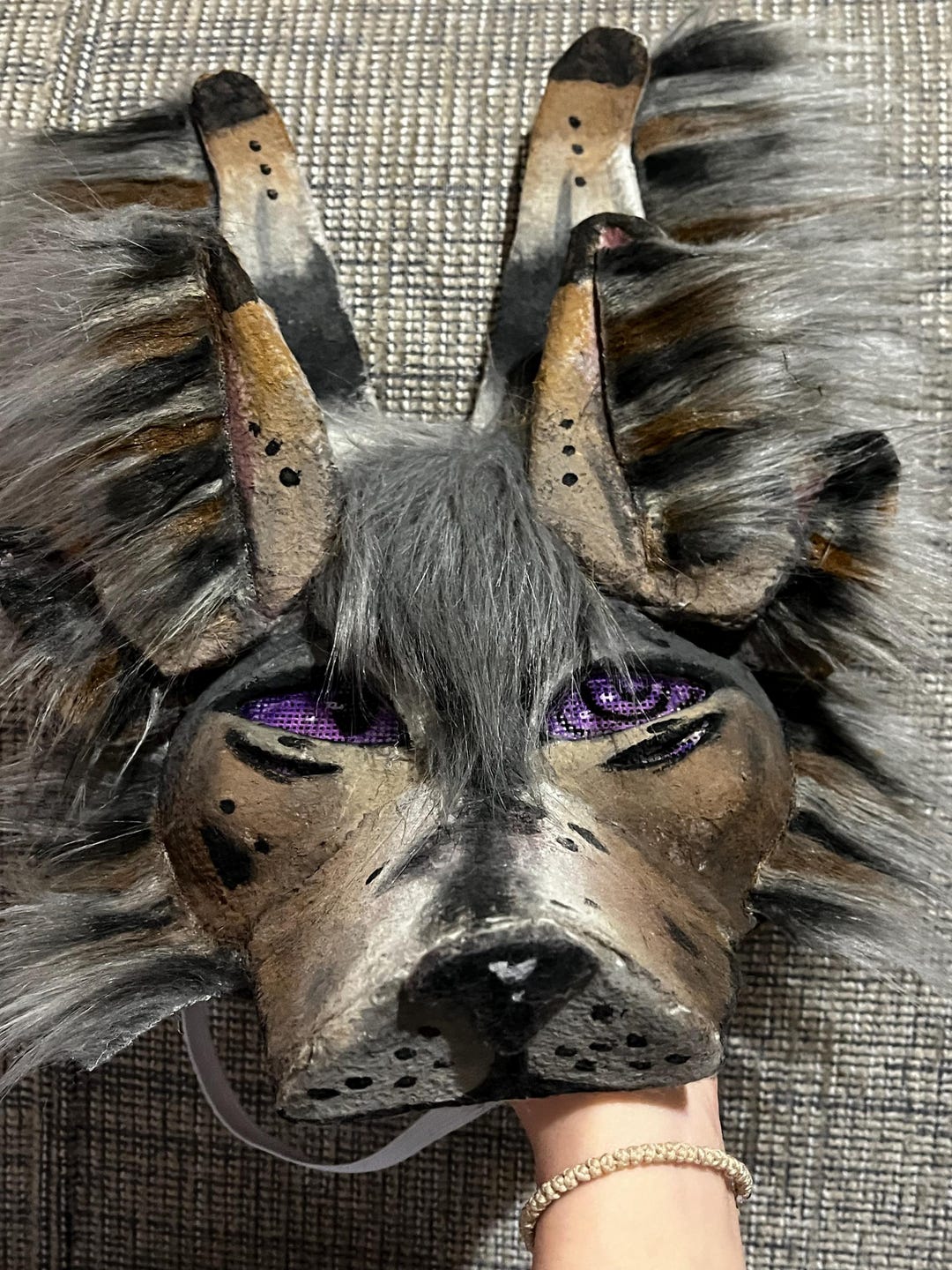 Majestic Kitsune Mask, Kitsune Mask, Therian Mask, Wolf Mask, Cat Mask ...