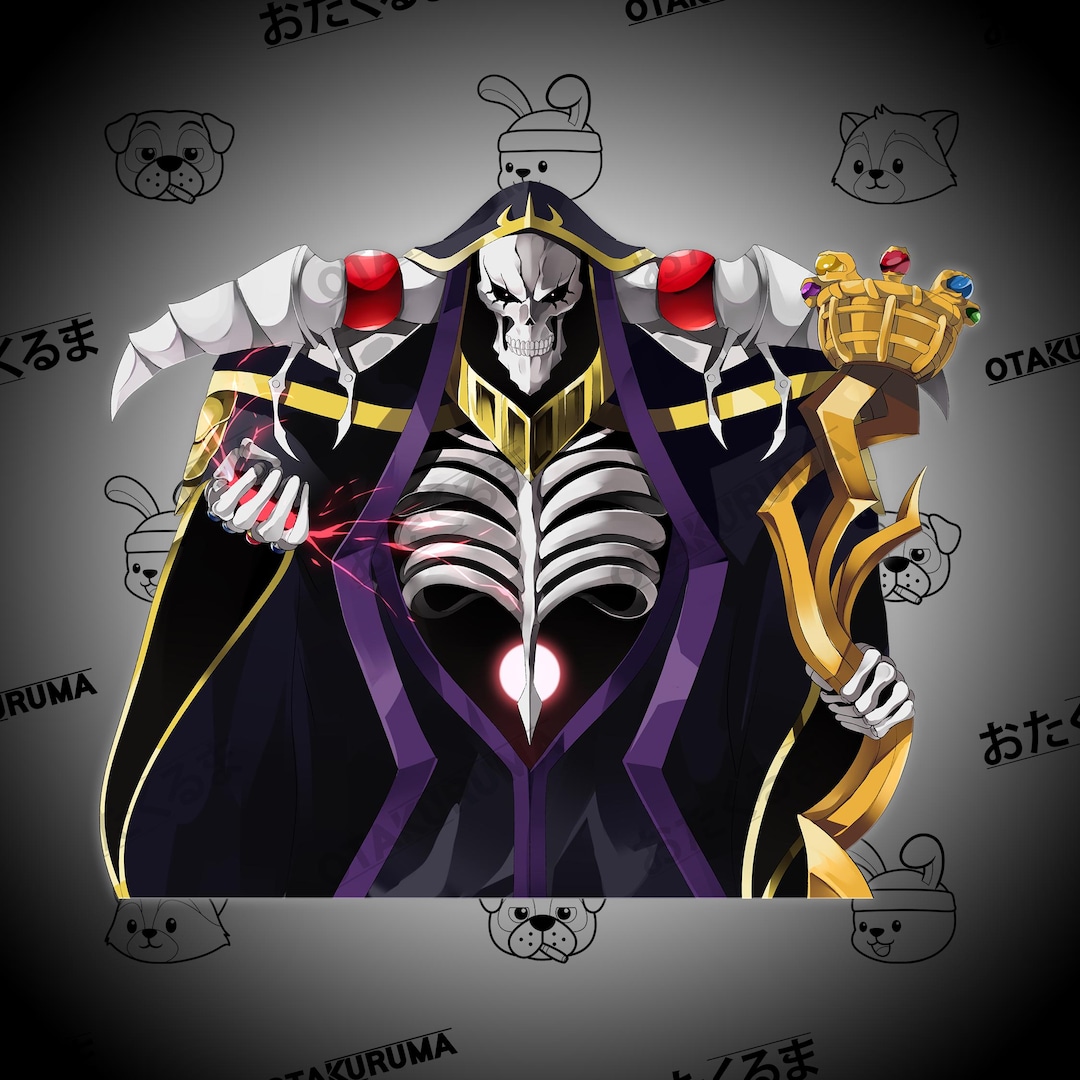Ainz Ooal Gown [overlord] Car Vinyl Sticker - Etsy